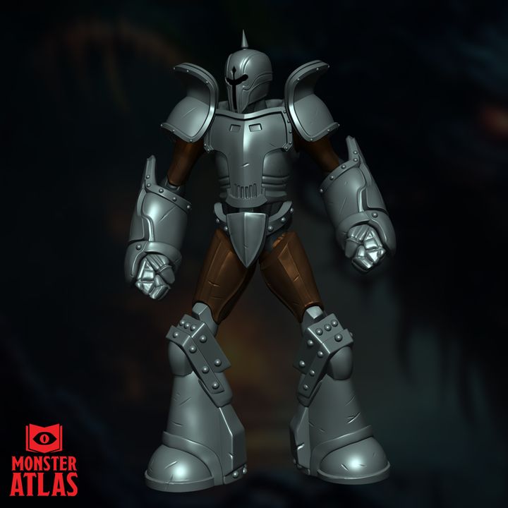 3D Printable Shield Guardian by Monster Atlas